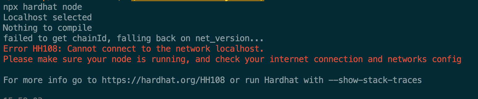 hardhat node task bug when defaultNetwork other than hardhat/empty · Issue #1139 ...