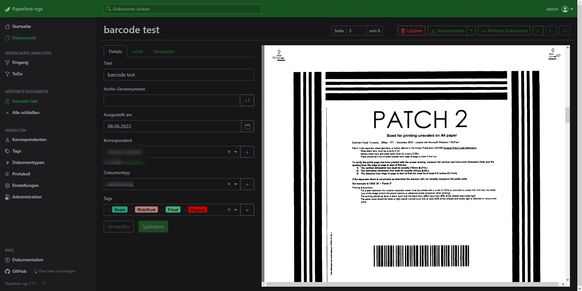 Barcode patch code custom string not working · paperless-ngx paperless ...