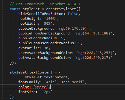 TextContent Color and FontSize not working with updated version · Issue #4087 · microsoft ...