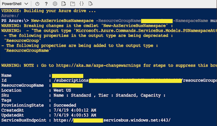 "Provision resources" example fails · Issue #34158 · MicrosoftDocs/azure-docs · GitHub