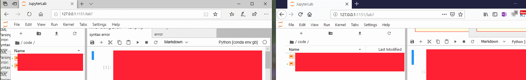 Tab And Side Tab Syntax Error In 105 · Issue 7140 · Jupyterlabjupyterlab · Github