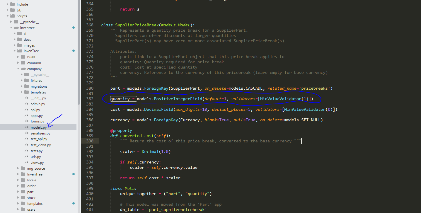Changing Quantity to decimal field · Issue #569 · inventree/InvenTree ...