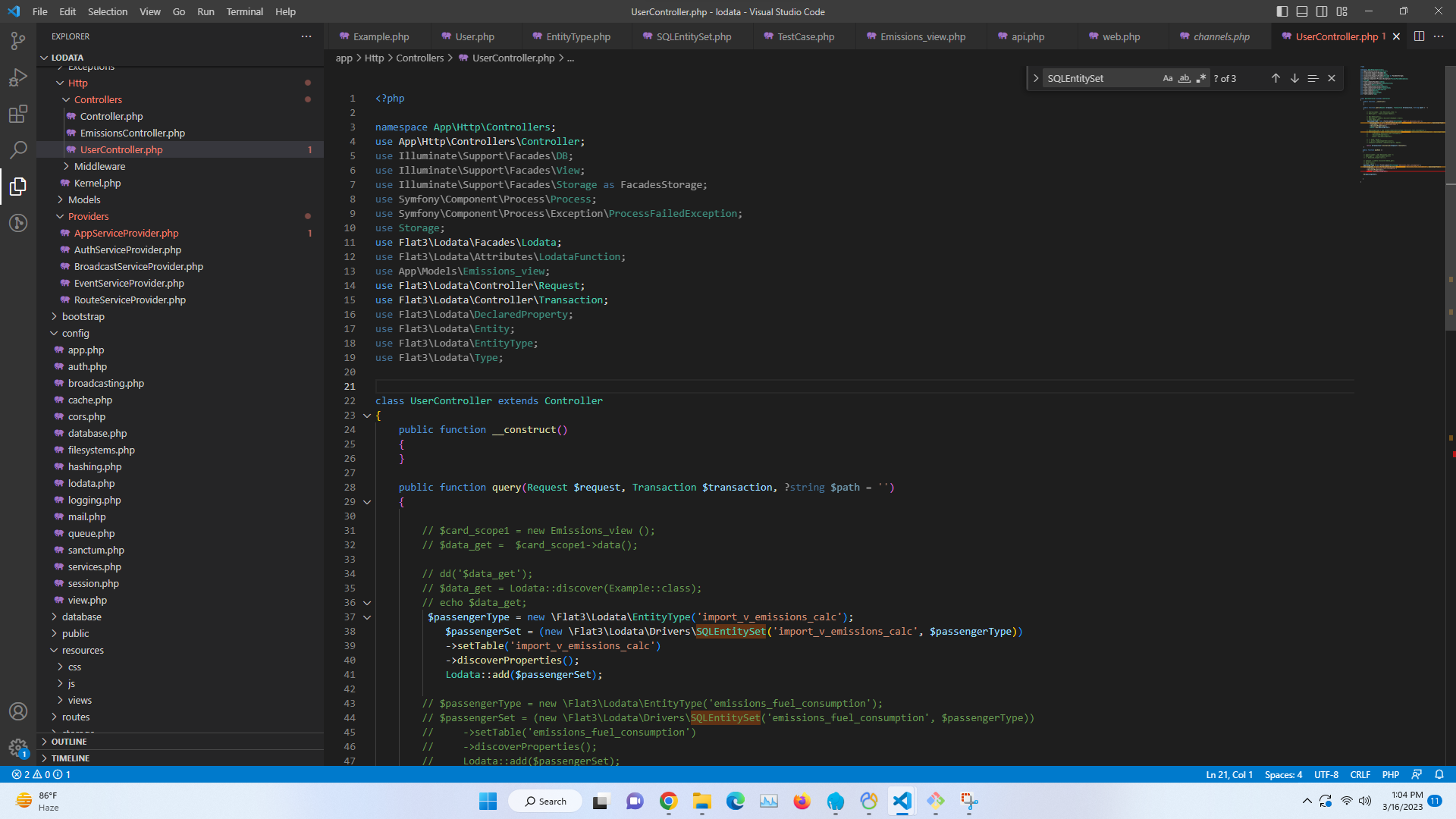 Could please give me a example how to get data from laravel controller by using route ? · Issue ...