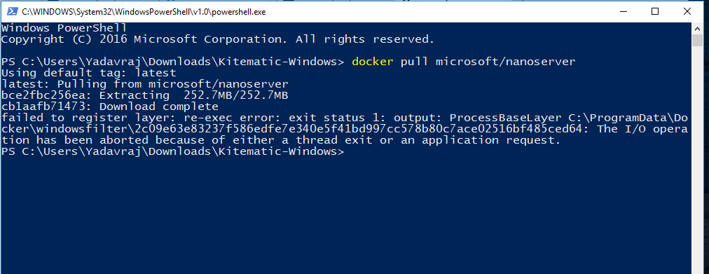 Getting error on Kitematic when creating container · Issue #3614 · docker/kitematic · GitHub