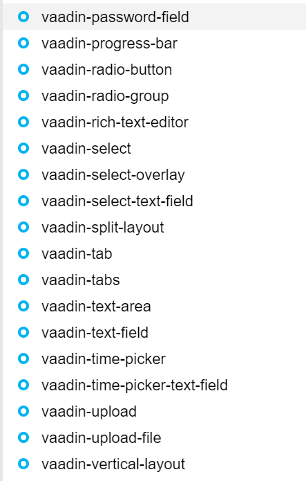 Increase palette components list readability · Issue #2314 · vaadin/designer · GitHub