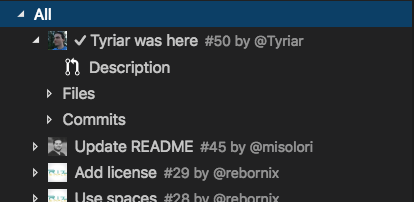 Explore consolidating "GitHub Pull Requests" and "Changes in Pull ...