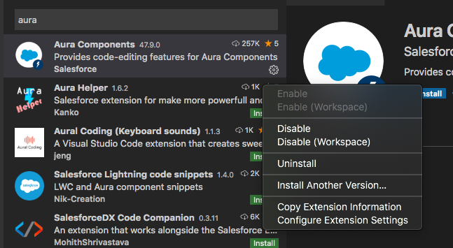 Starting client failed: Couldn't start client Aura Language Server · Issue #86717 · microsoft ...
