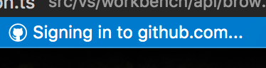 There is no more `GitHub Pull Requests: Manually Provide Authentication Response`. Isn't it ...