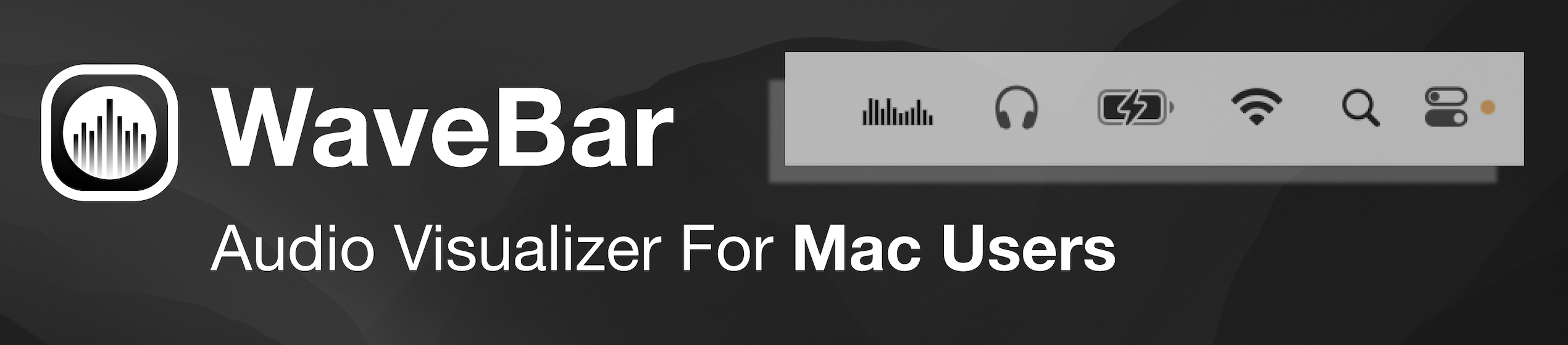 GitHub - hhajime/WaveBar: Audio Visualizer for Mac Users
