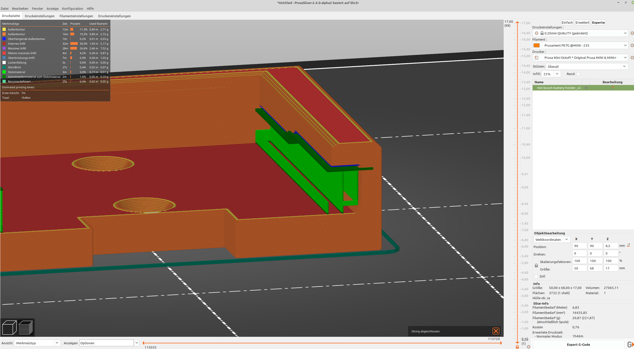 [alpha2, alpha3] Linux: Bad support generation · Issue #7097 · prusa3d/PrusaSlicer · GitHub