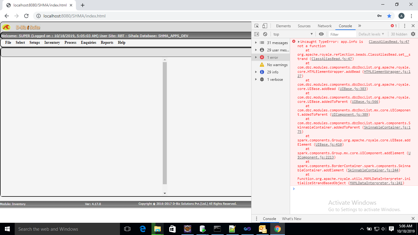 ClassAliasBead.js:47 Uncaught TypeError: app.info is not a function · Issue #520 · apache/royale ...