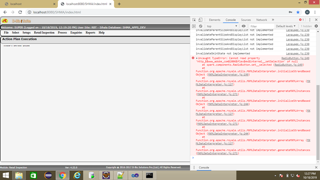 Uncaught Typeerror Cannot Read Property Adobesetselection Of Null At