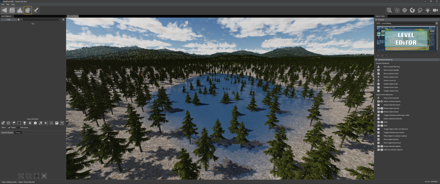 Gameguru Max Bug Trees Still In Water · Issue 1643