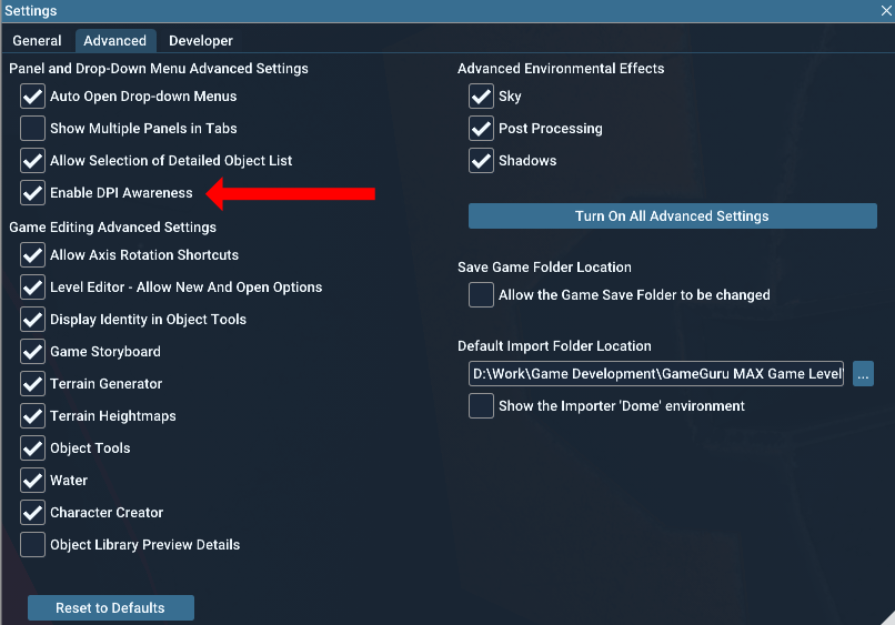 Editor is very small · Issue #2806 · TheGameCreators/GameGuruRepo · GitHub