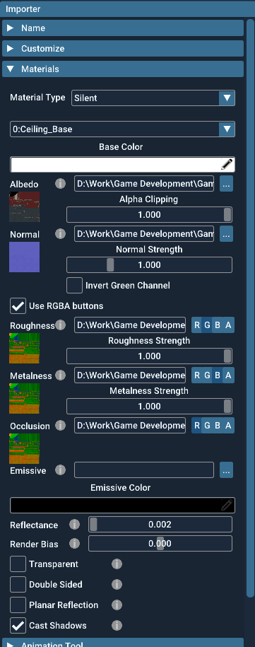 GameGuru MAX - Request - Same Material Options in Main Editor as in ...
