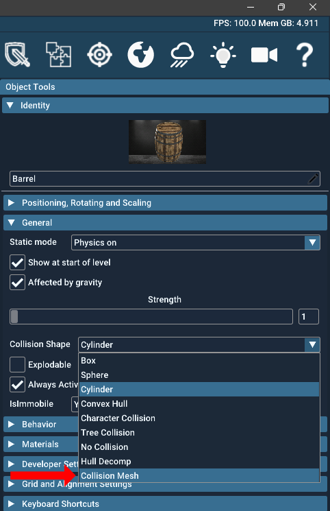 GameGuru MAX - Request - Add Collision Mesh Collision Type to Importer · Issue #3672 · Dark ...