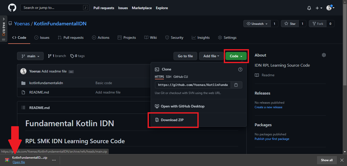 GitHub - Yoenas/KotlinFundamentalIDN: RPL IDN Learning, Source Code of ...