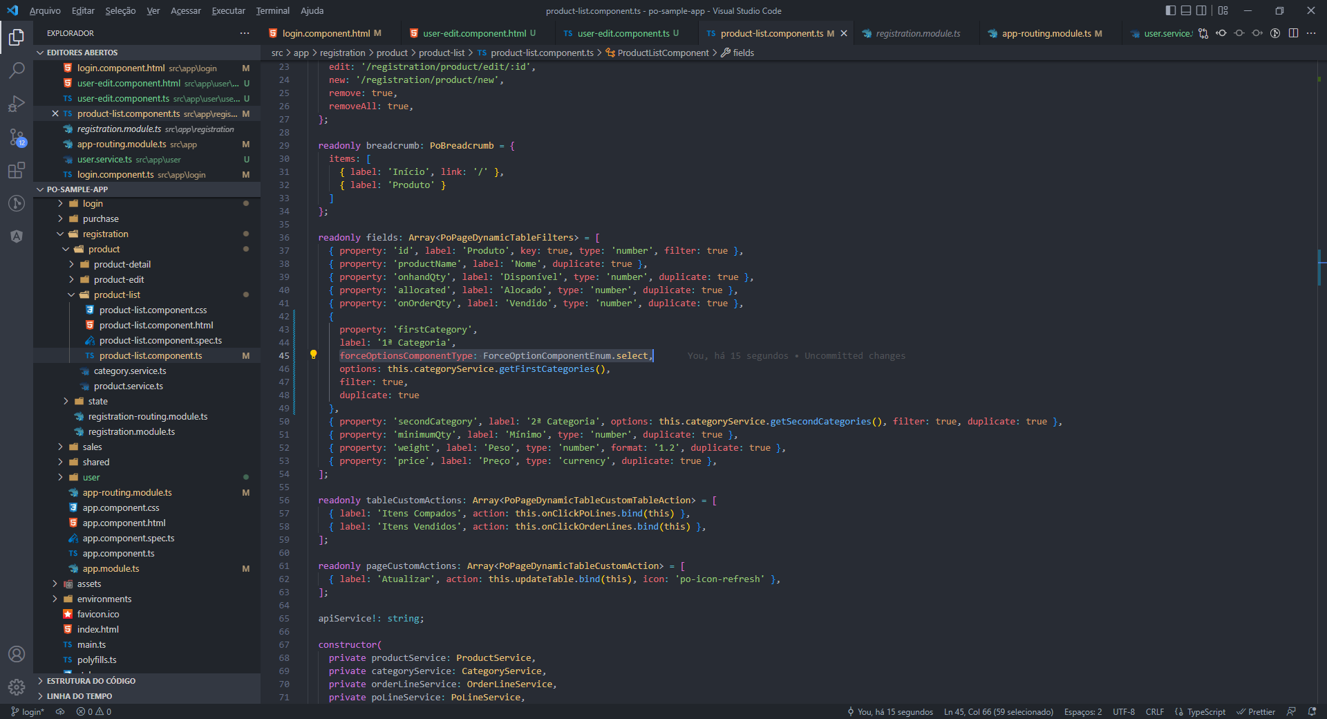 po-page-dynamic-table: Erro na propriedade `forceOptionsComponentType` · Issue #1345 · po-ui/po ...