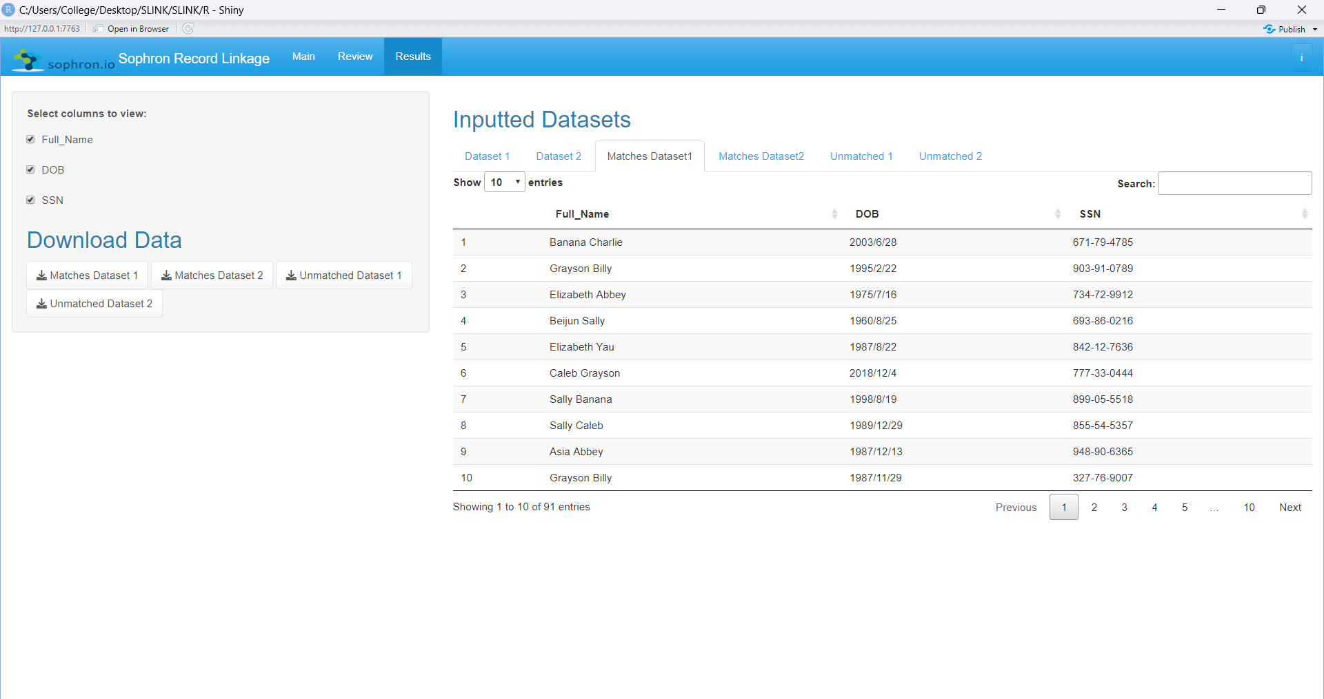 GitHub - sophronio/SLINK
