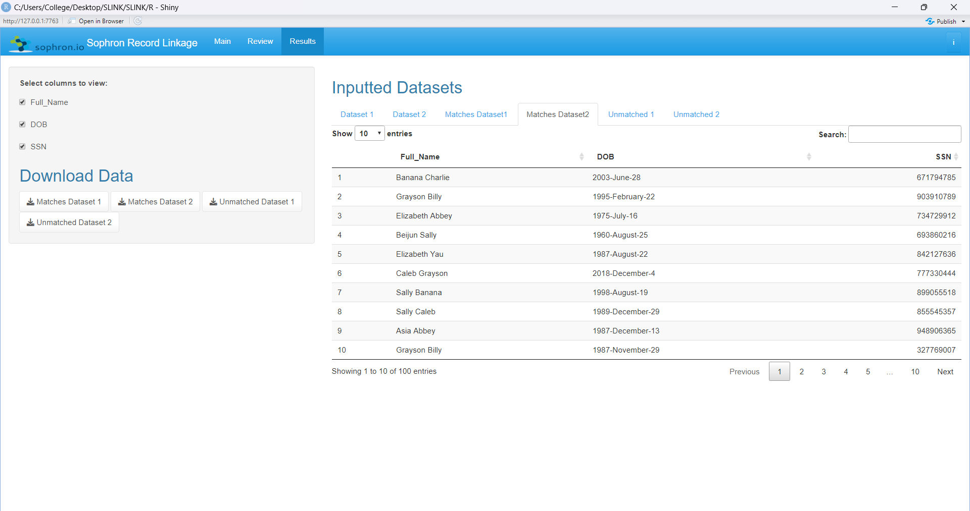 GitHub - sophronio/SLINK