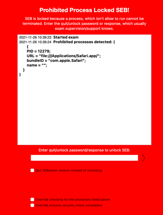 Safari Prohibited Process Lockes SEB macOS Monterey 12.0.1 · Issue #158 ...