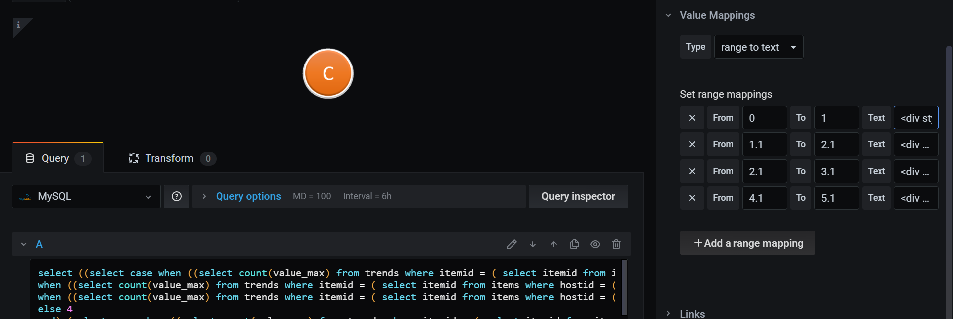 Stat vs SingleStat Value Mapping Behavior · Issue #31899 · grafana/grafana · GitHub