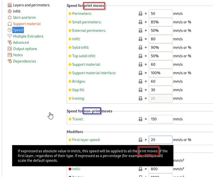 Travel speed within first layer doesn't honor "First layer speed" · Issue #6020 · prusa3d ...