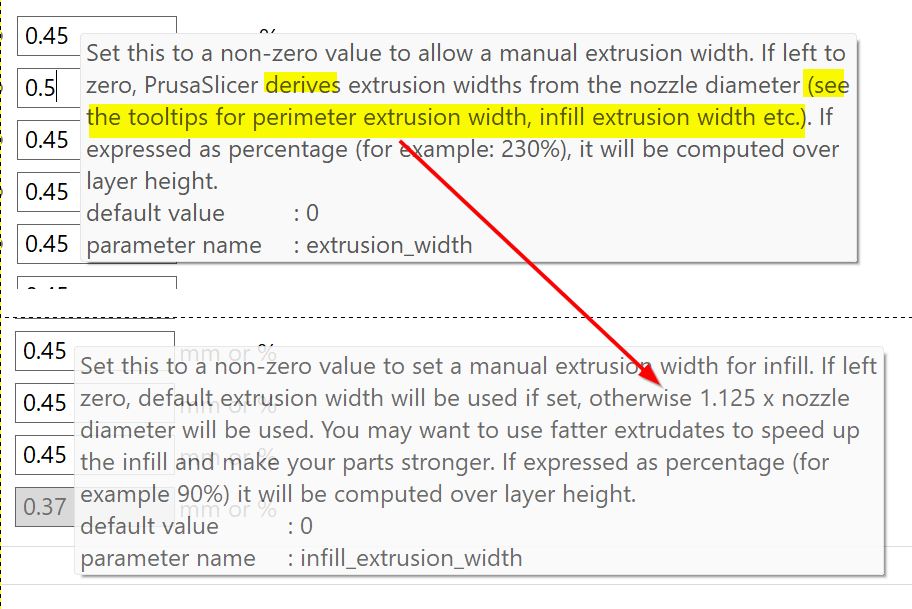 Wrong Auto Extrusion Width · Issue 10282 · Prusa3dprusaslicer · Github 