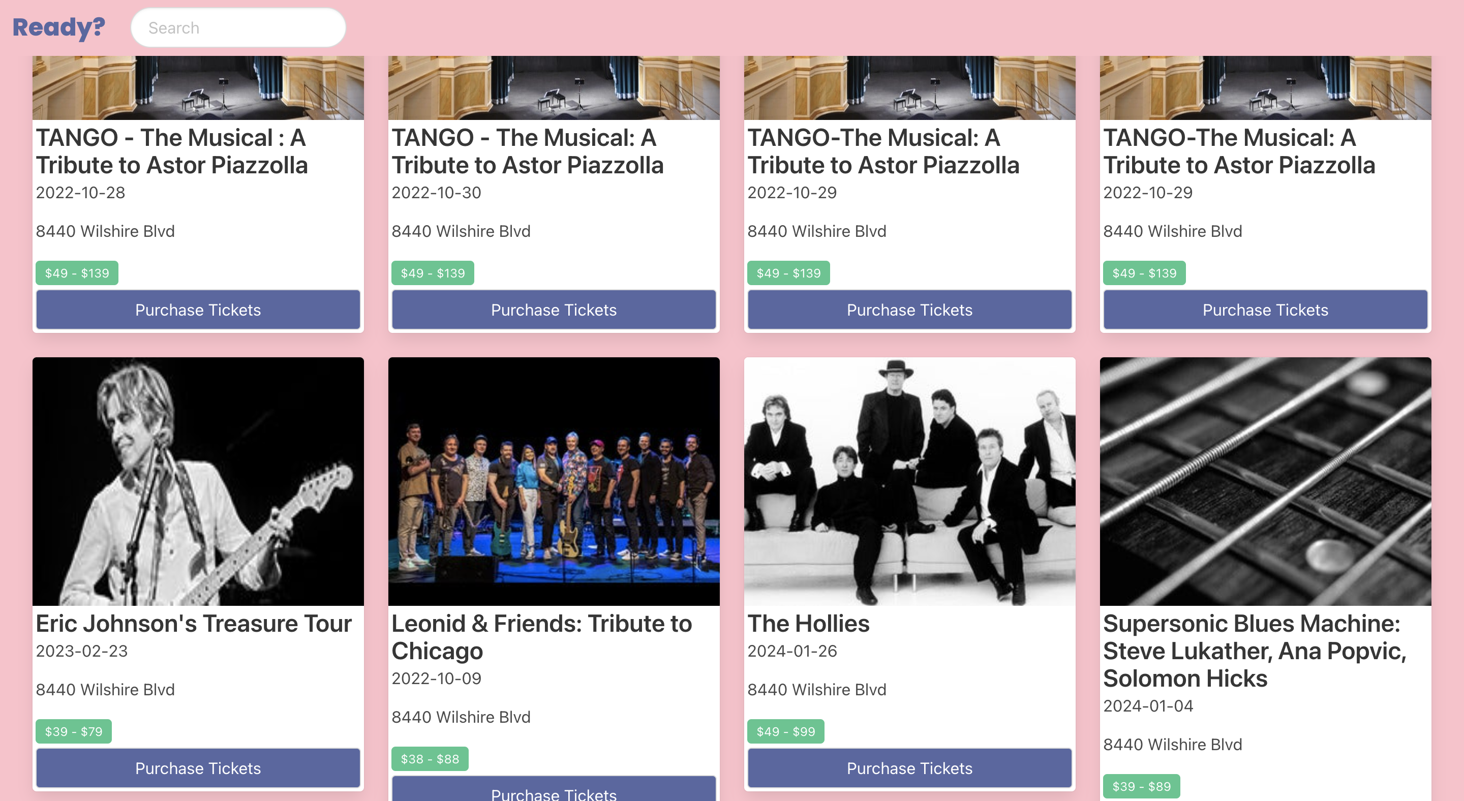 GitHub - cultstatue/ready-: A front application allowing users to view ticket master events and ...