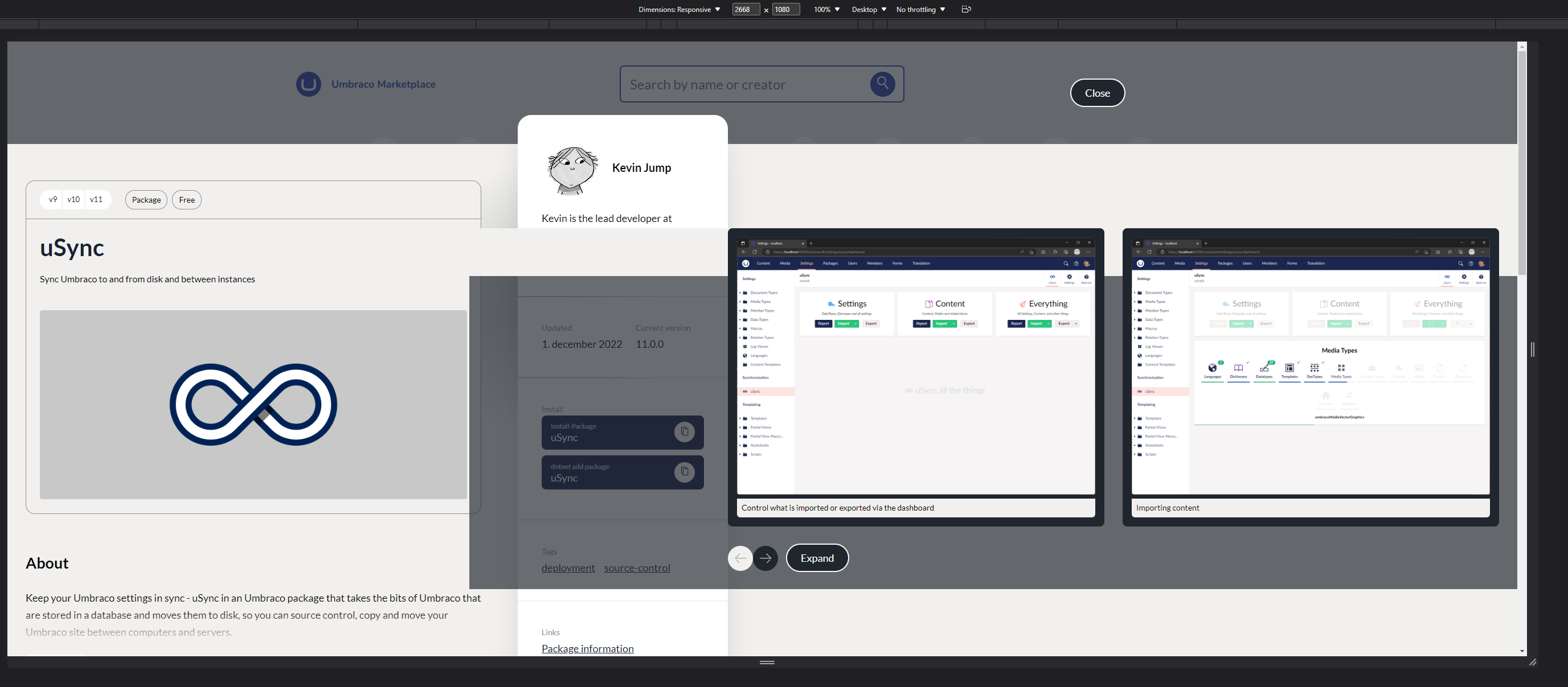 Layout breaks on wide screens · Issue #23 · umbraco/Umbraco.Marketplace.Issues · GitHub