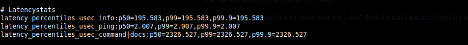 Command Duration · Issue 1369 · Dragonflydb Dragonfly · Github
