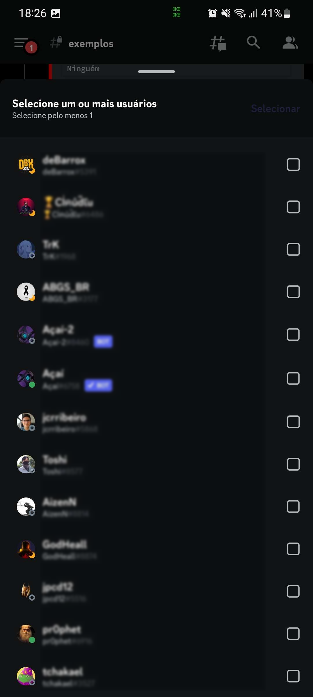 [Mobile] No way to search in user/role/channel/mentionable select component · Issue #5907 ...