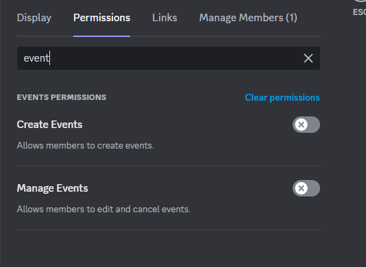 "Create Events" permission introduced unannounced and undocumented · Issue #6298 · discord ...