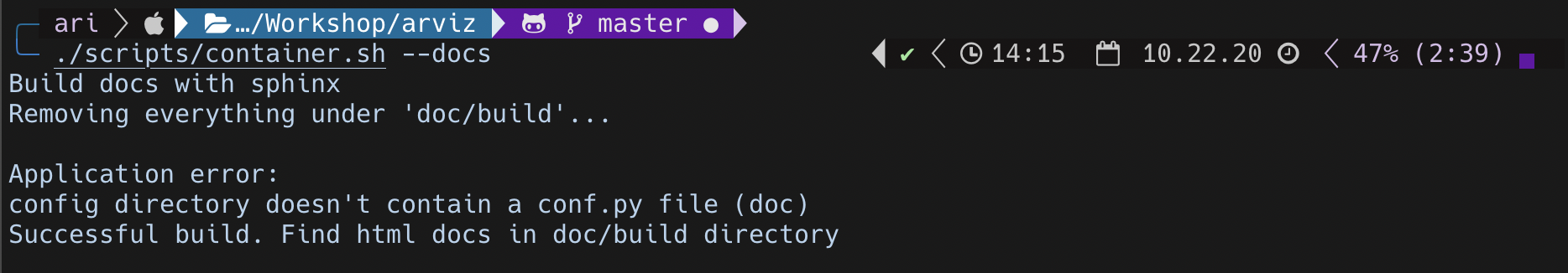 Add Better Documentation For How To Build Hosted Documentation · Issue