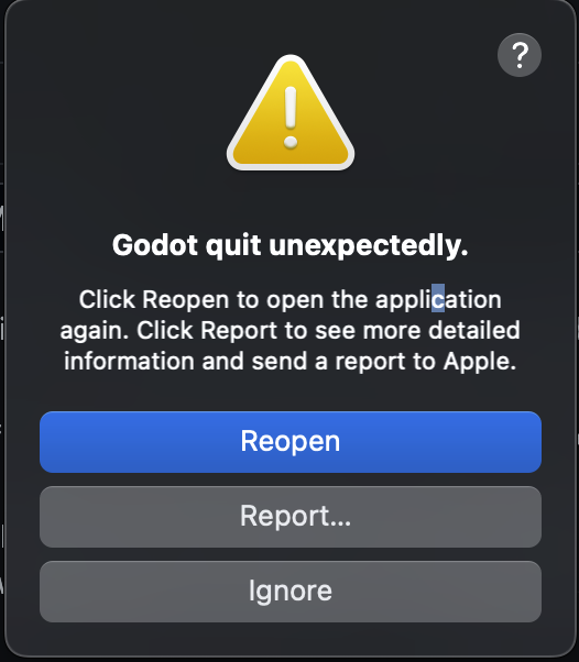 Godot 42 Beta 1 Crashes On Macos When Quit Using Cmd Q · Issue 