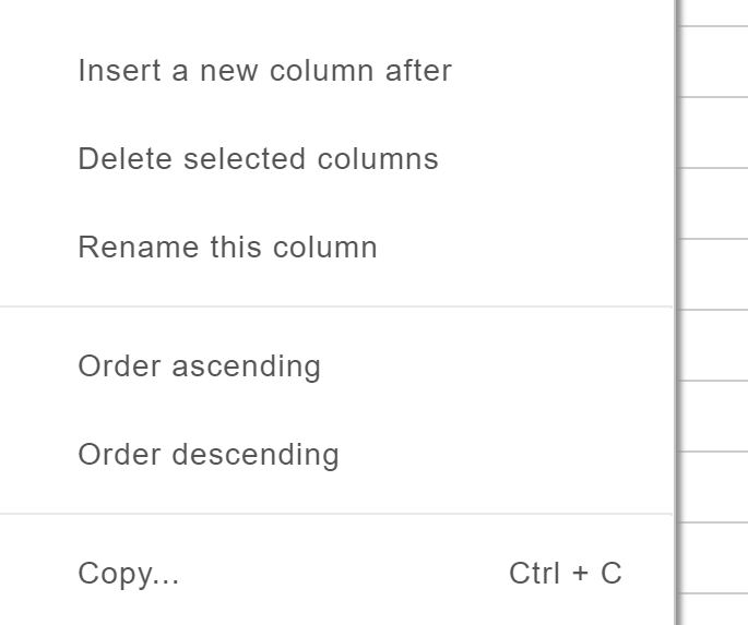 Spreadsheet: Should include Sort feature · Issue #653 · MicroHealthLLC/mSuite · GitHub