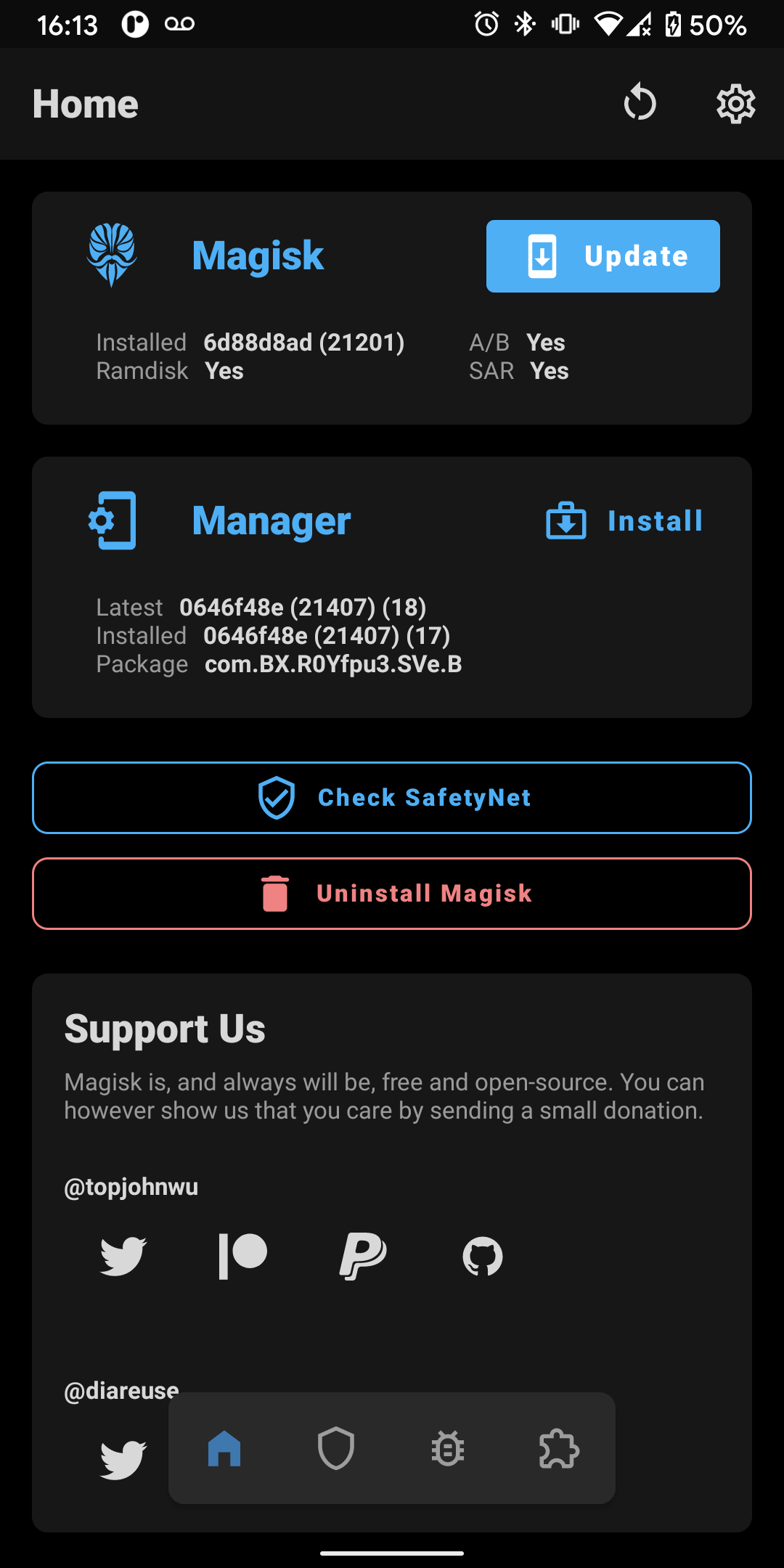 Unable to patch boot.img · Issue #3811 · topjohnwu/Magisk · GitHub
