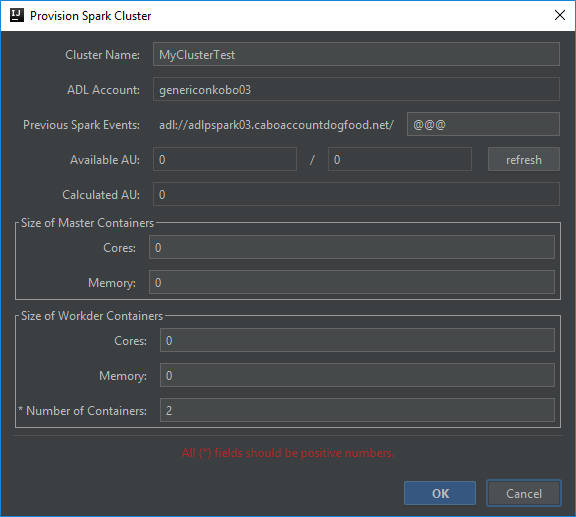[IntelliJ][Spark on ADL] warning message in provision dialog need update · Issue #1687 ...
