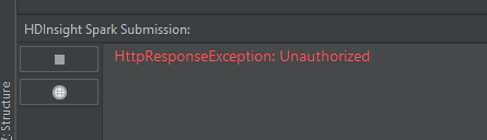 [IntelliJ][Spark on ADL] HTTP response exception when edit configuration file · Issue #1718 ...