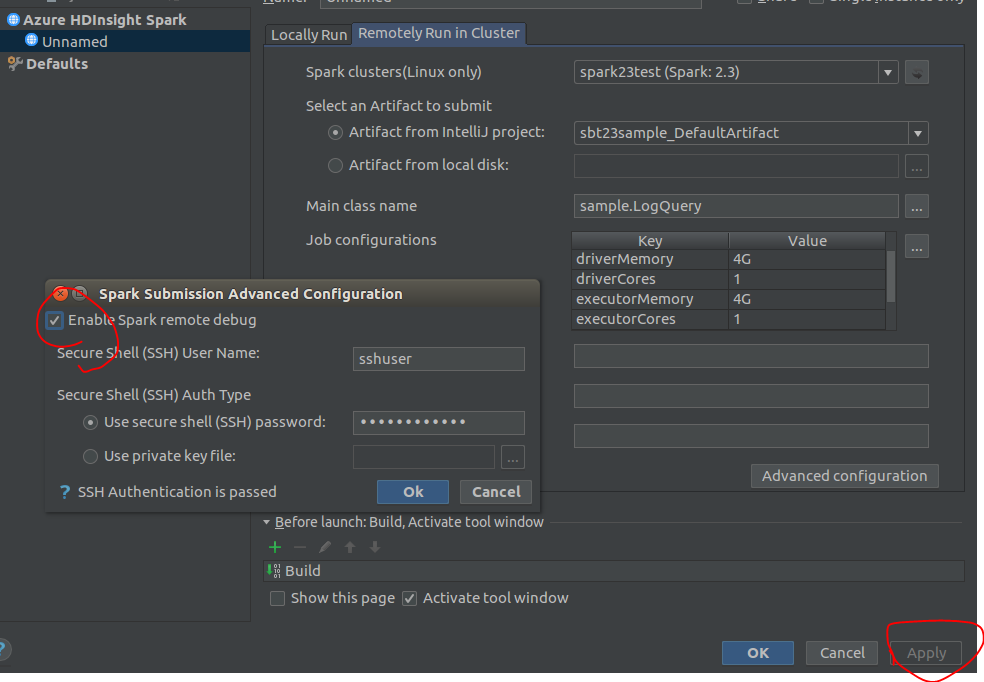 [IntelliJ]Could not change the advanced settings of remote debug · Issue #1977 · microsoft/azure ...