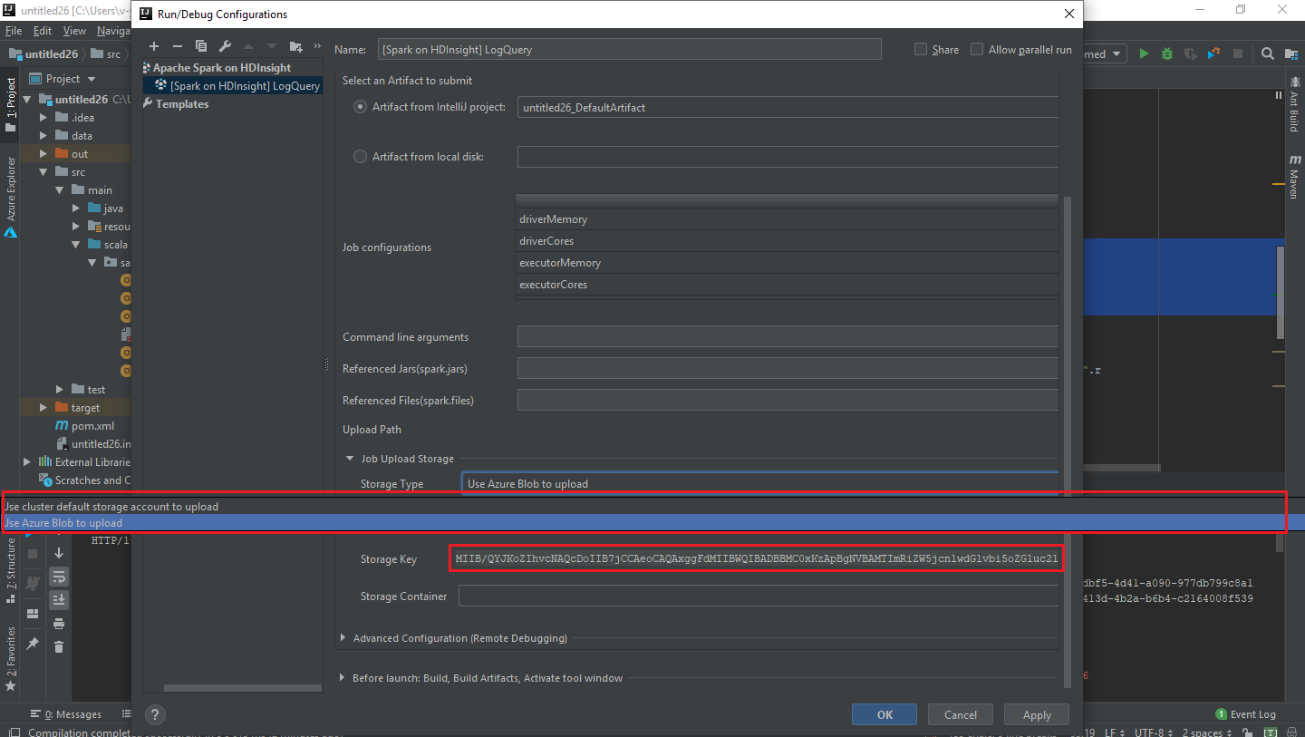 [IntelliJ][RunConf] When storage key is long, the other fields display ...