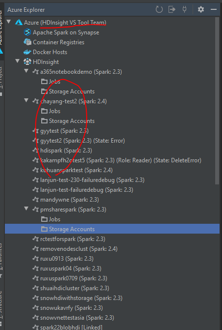 [IntelliJ][ReaderRole]Sign in fareast account then sign in readerrole accounts, all clusters ...
