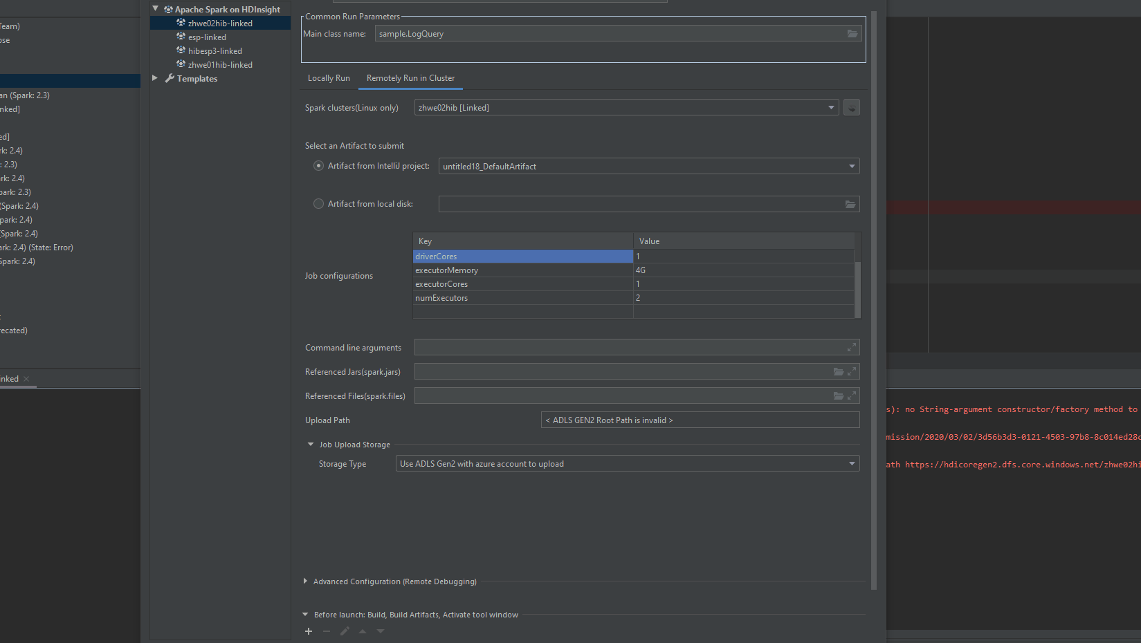 [IntelliJ][ESPHIB] Gen2 root path could not be edit after saving with invalid value · Issue ...