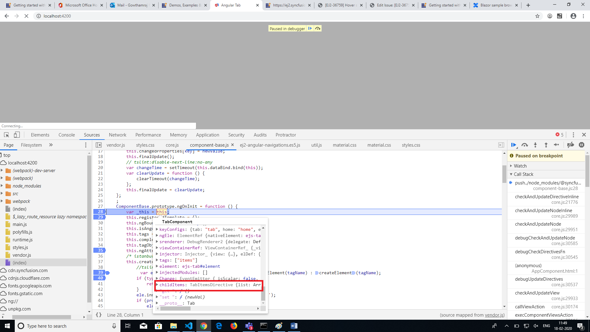 Directives Assigned To Component Are Not Working In Angular 9 Compilation · Issue 35515