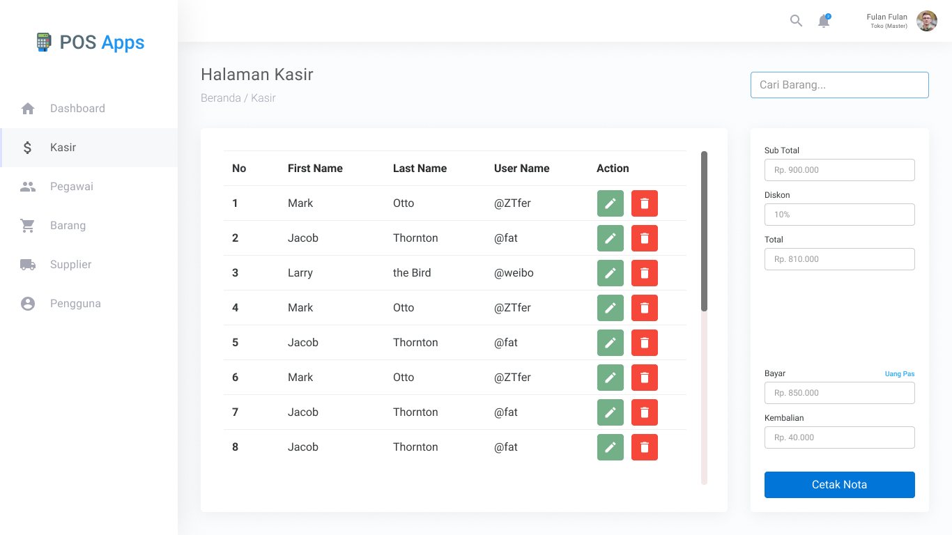 UI Kasir · Issue #13 · pos-apps/web-toko · GitHub