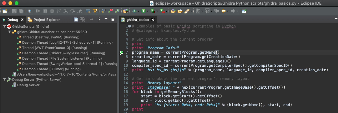 GhidraDev cannot set eclipse.pysrc.dir property when PyDev is installed in dropins folder ...