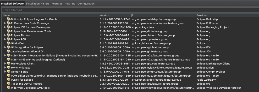 GhidraDev cannot set eclipse.pysrc.dir property when PyDev is installed in dropins folder ...