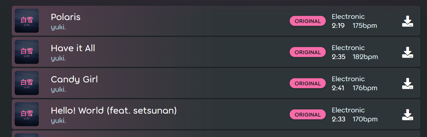 Ability to filter by osu! originals in the Featured Artist track search · Issue #9302 · ppy/osu ...