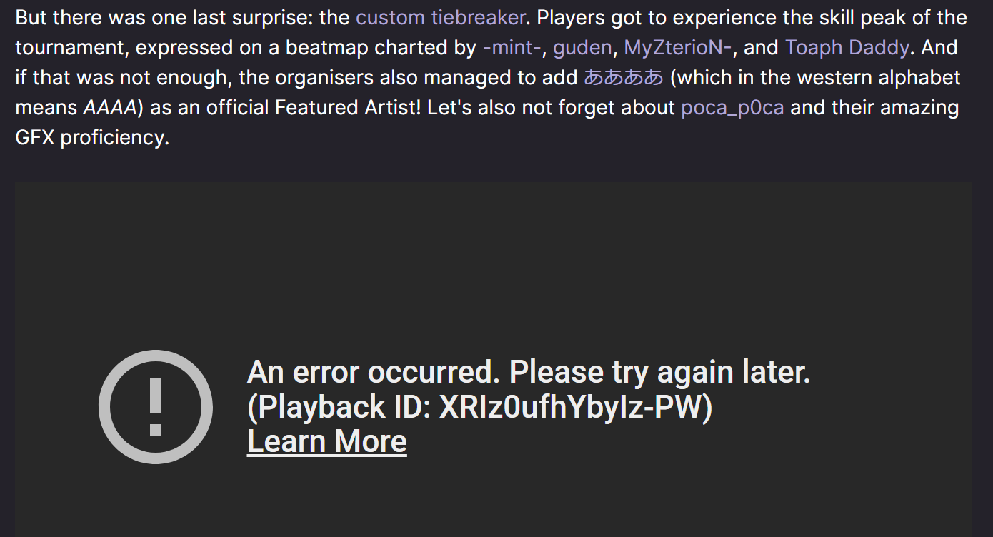 Fix preview text not showing in osu!monthly September news post by Walavouchey · Pull Request ...